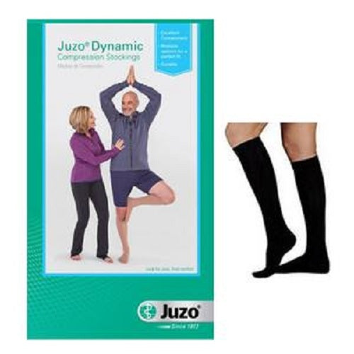 Juzo Dynamic Compression Stocking, Knee-High, with 5cm Silicone Border ...