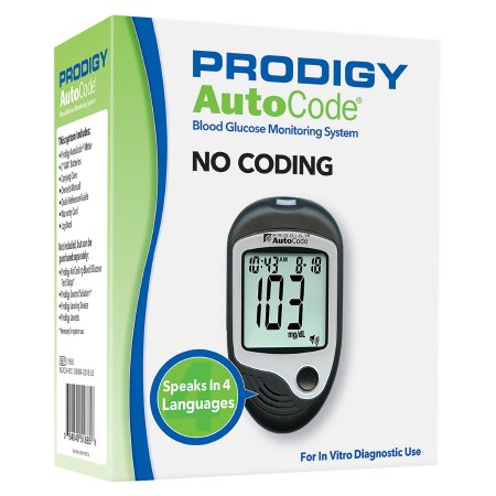 Prodigy Diabetes Care Blood Glucose Meters - Autocode Talking Blood Gl ...