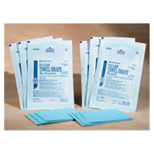 Henry Schein Drape Surgical Non-Fenestrated 18x26" 3-Ply Blue Sterile ...