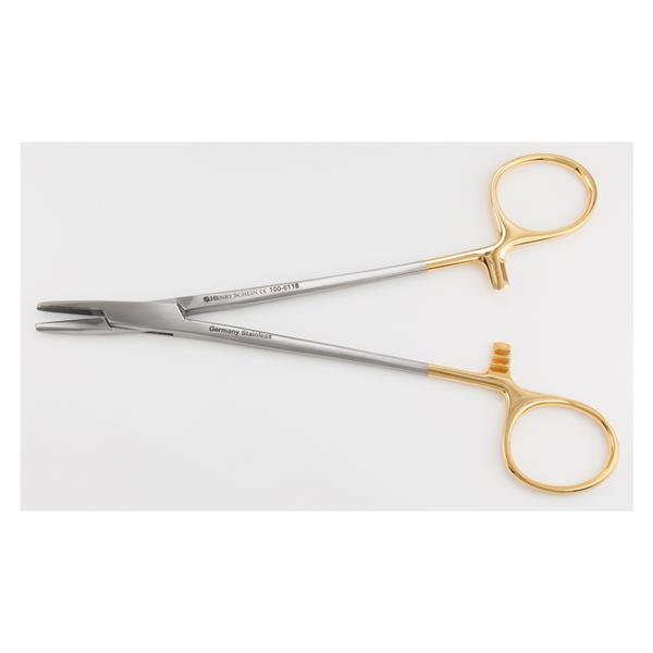 Henry Schein HSI Needle Holder Mayo Hegar Tungsten Carbide 6 in Ea ...