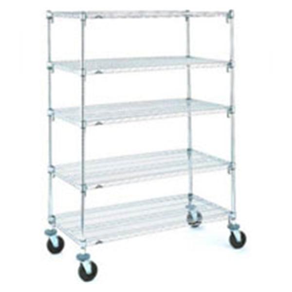 Intermetro Industries Cart Utility Super Erecta 24x60x69" 4-5"Cstr/2 S ...