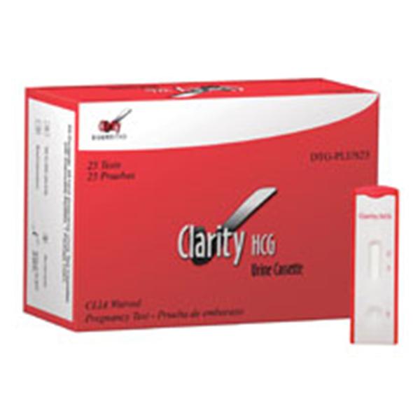 Diagnostic Test Group Clarity Plus hCG Urine Cassette Test CLIA Waived ...