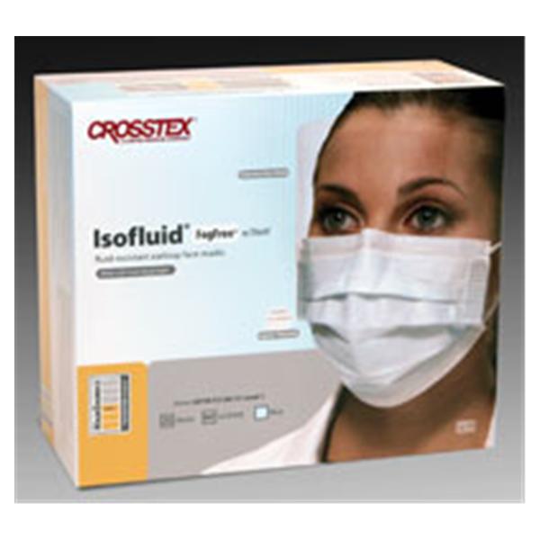 Crosstex International Combination Mask Earloop Isofluid Blue 25/Bx, 1 ...