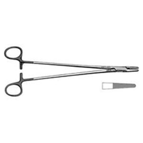 Miltex-Integra Miltex Holder Needle Mayo-Hegar Meister-Hand 8" Serrate — Grayline Medical