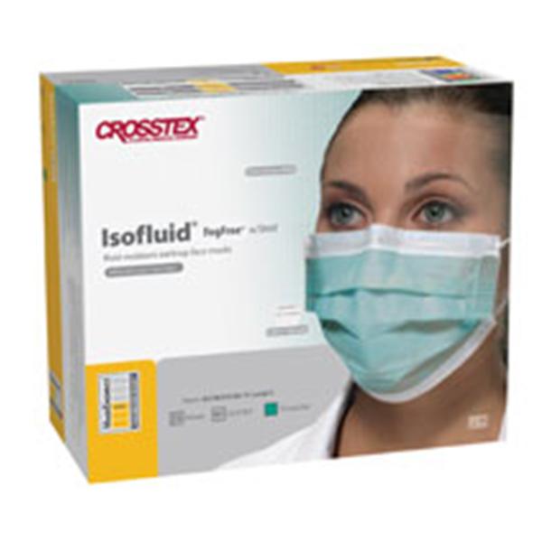 Crosstex International Combination Mask Earloop Isofluid Fogfree Turqu ...