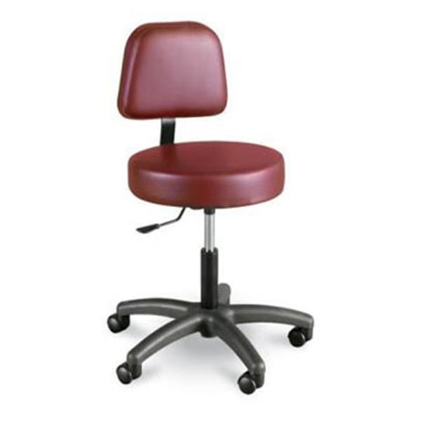 Winco Stool Exam Royal Blue Backrest Ea — Grayline Medical