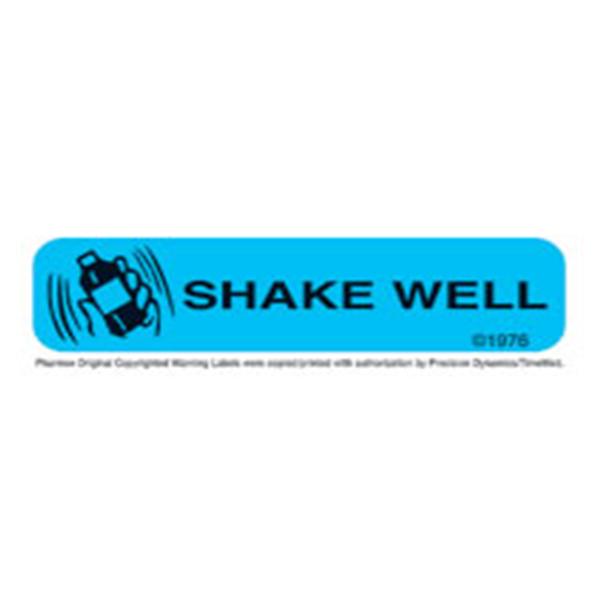 TimeMed a Div of PDC Label Shake Well Pharmacy Warning 1000/Bx ...