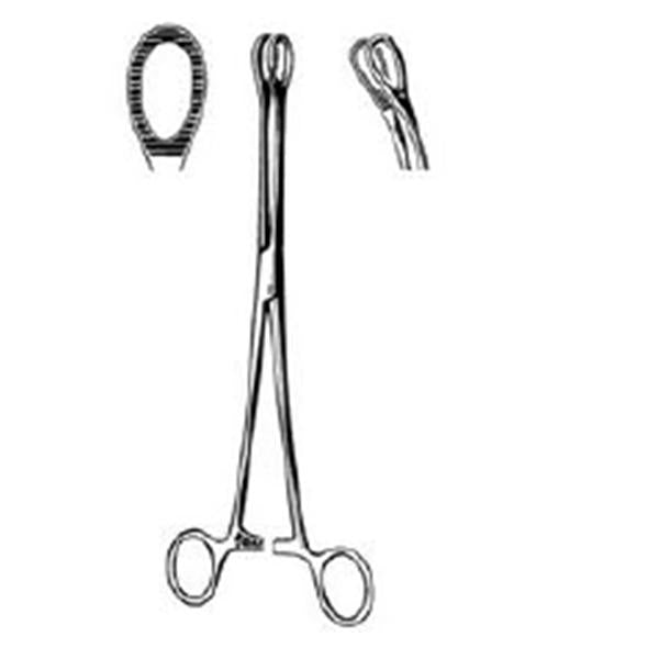 Sklar Instruments Forcep Foerster Surgi-OR 9-1/2" Serrated Curved Ea ...