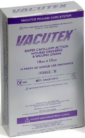 MPM Medical Vacutex Wound Dressing - Vacutex Wound Dressing, 4" x 6 ...