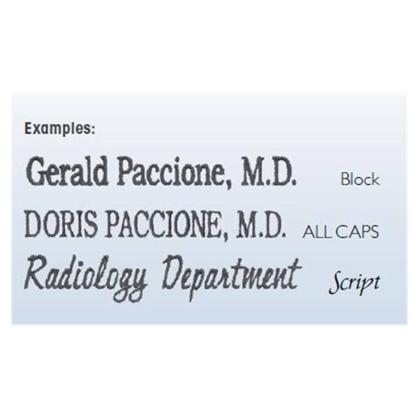 Bar-Ray Products Charge Monogram Embroidery Ea — Grayline Medical