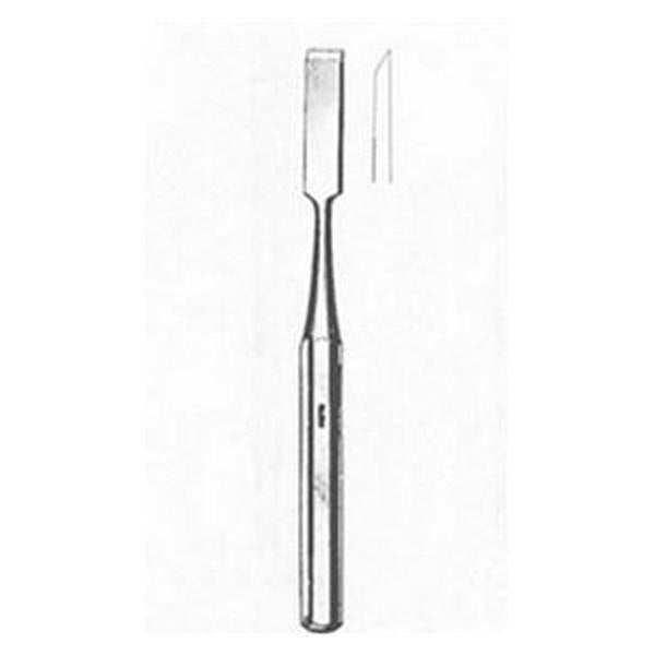 Miltex-Integra Miltex Chisel Hibbs 9" Straight 1/4" Tip Stainless Stee ...