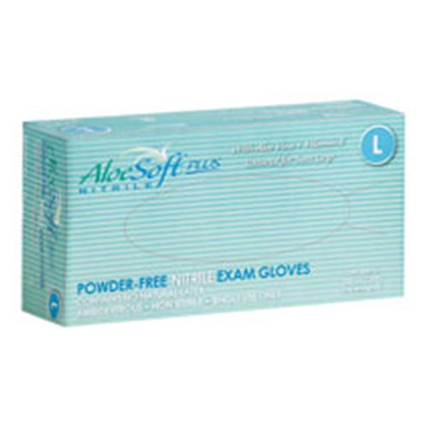 Glove Club Gloves Exam AloeSoft Plus PF Nitrile Latex-Free XS Blue 200 ...