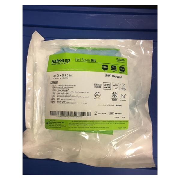 Bard Access Systems Kit Port Access SafeStep 20gx.75 W/ Sod Cl LF Strl ...