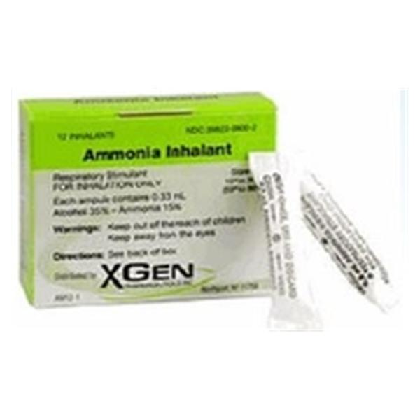 X-Gen Pharmaceuticals Ammonia Inhalant Ampule 0.33mL 10/Bx (3982299000 — Grayline Medical