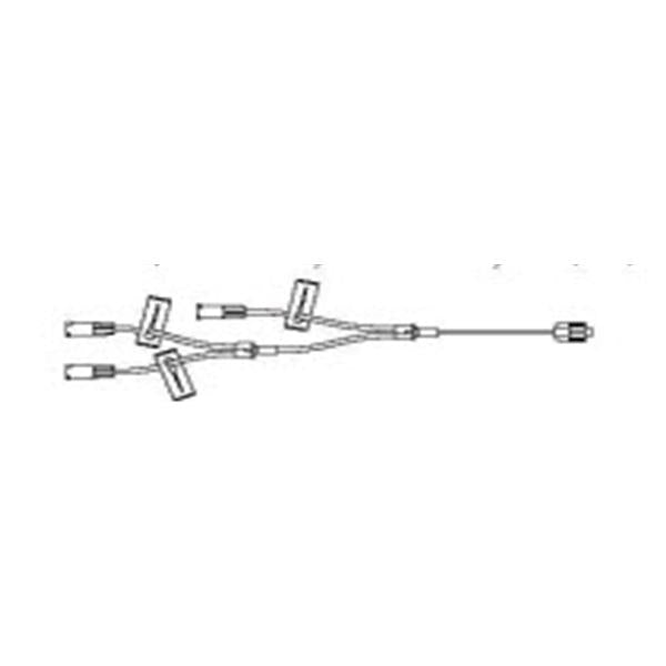 B Braun Medical IV Extension Set 9 Triple-Leg Set/3 Female Luer Connec ...