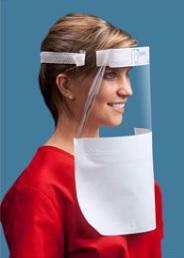 Healthmark Industries Face Shields with Drapes - Face Shield with Drap ...