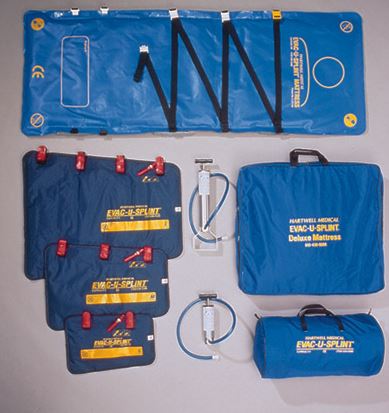 Hartwell Medical EVAC-U-SPLINT Vacuum Splints - SET, EVAC-U-SPLINT, EX ...