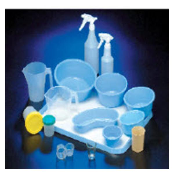 Deroyal Industries Basin Emesis 700mL Plastic Blue 25/Ca — Grayline Medical