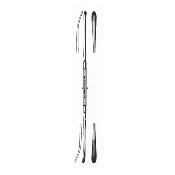 BR Surgical Dissector Dura Davis 9-3/4" Stainless Steel Ea — Grayline ...