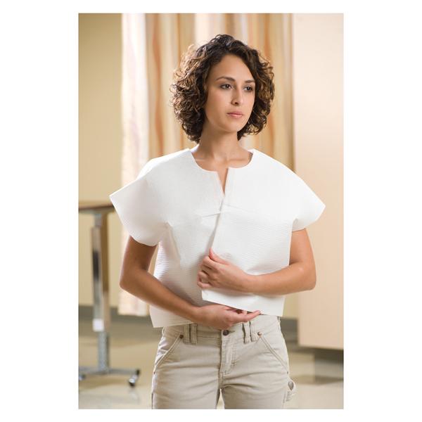 Graham Medical Cape Exam 19 in x 21 in White Tissue / Poly / Tissue 10 ...