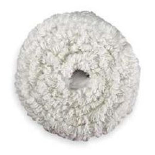 Rubbermaid Bonnet Carpet Spin Klean Cotton/Polyester White Round 5/Pk ...