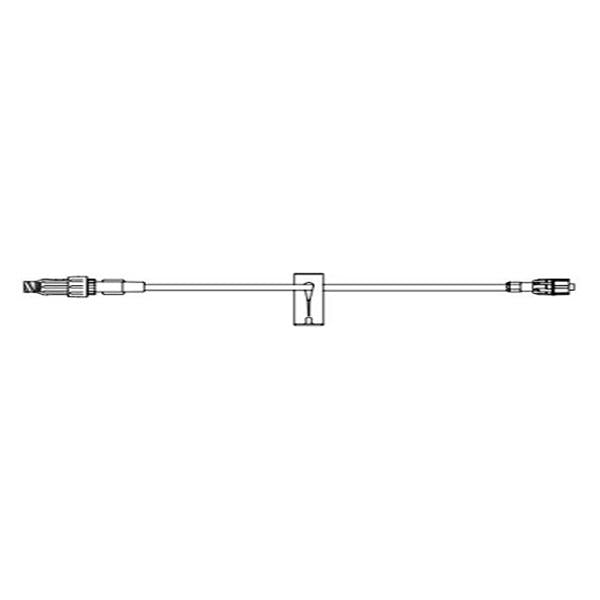 B Braun Medical IV Extension Set Needleless 8" Female Luer Lock Adapte ...