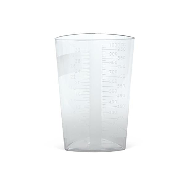Medline Industries Container Graduated Plastic 32oz Transparent 10/Pk ...