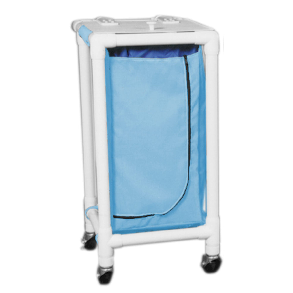 Regular Capacity Single PVC Hamper Carts — Grayline Medical