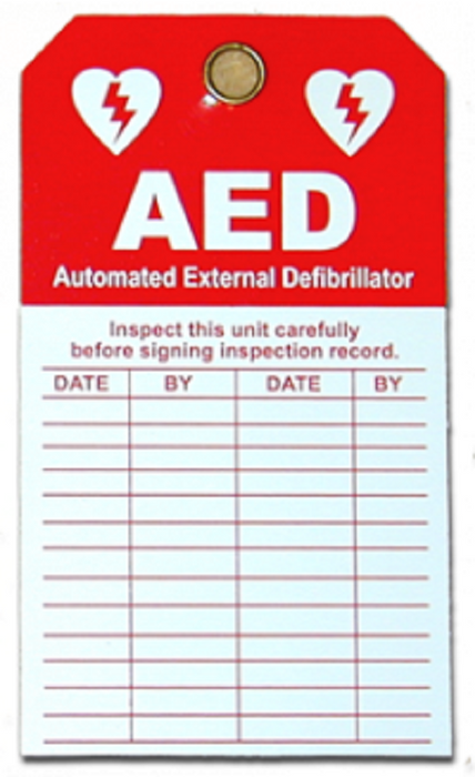 Defibtech Tag AED Inspection/Maintenance Ea — Grayline Medical
