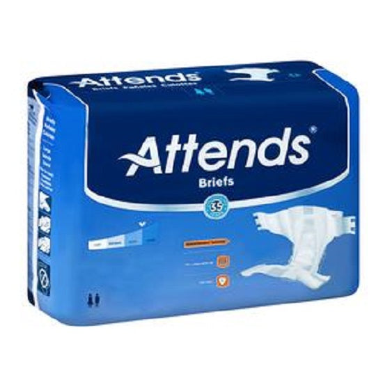 Attends DermaDry Advance Brief - Extra Large, 58" to 63" Waist ...