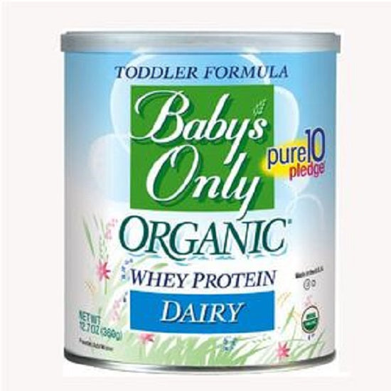 Baby's Only Organic Toddler Dairy Formula with Whey Protein: 12.7 oz ...