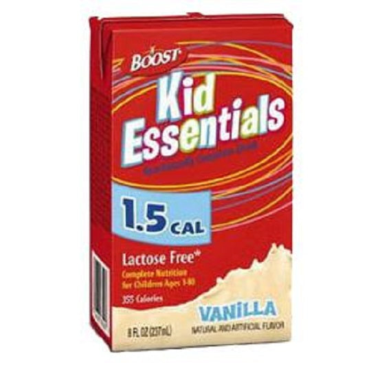 Nestle Boost Kid Essentials 1.5 Nutrition Vanilla Flavor Drink: 8 oz B ...