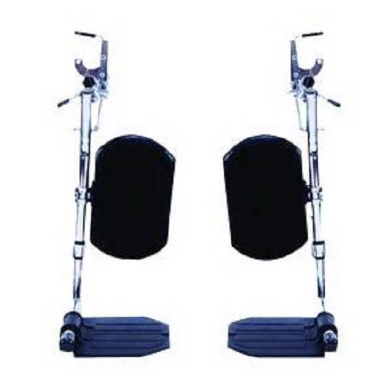 Invacare Hemi Elevating Leg Rests with Heel Loop Footplates — Grayline ...