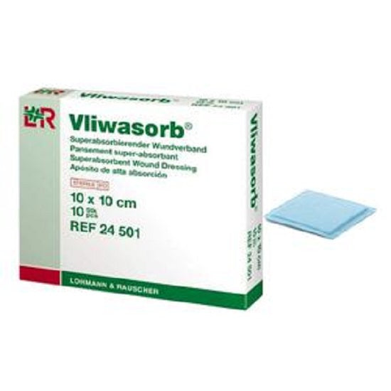 Vliwasorb Superabsorbent Non-Adhesive Wound Dressing - 20cm x 20cm ...