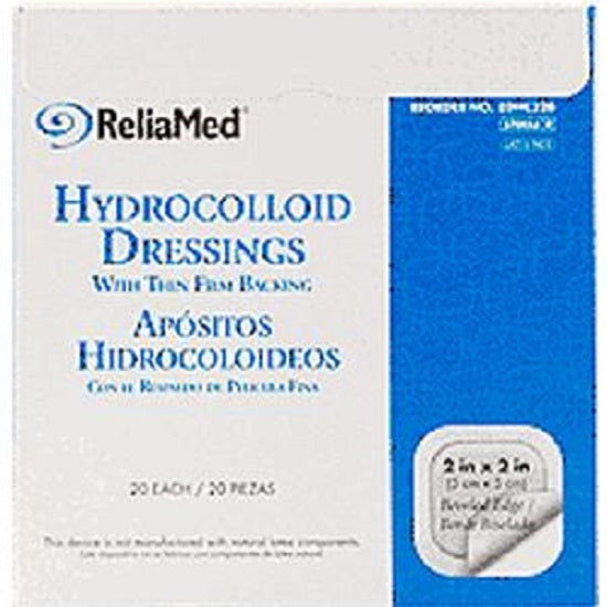 Cardinal Health Essentials Sterile Hydrocolloid Dressing with Film Bac ...