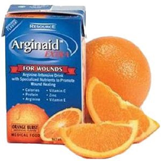 Nestle Healthcare Nutrition Resource Arginaid Extra Orange Burst Flavo ...