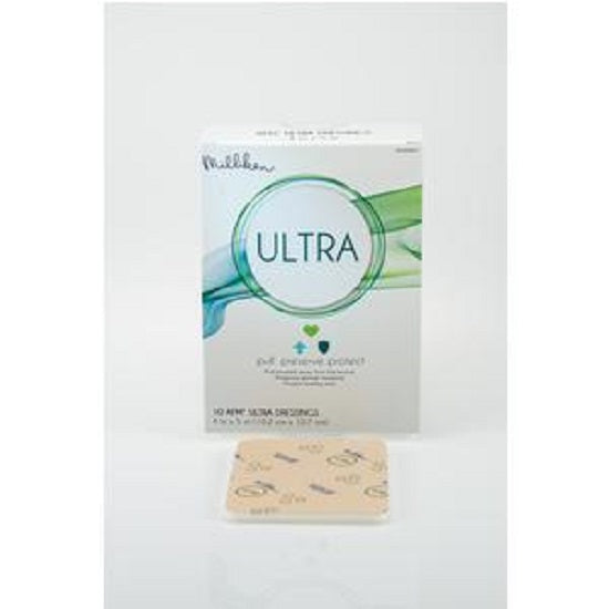 Milliken Healthcare Products AFM Ultra Dressing - 4" x 5" (Box of 10 ...