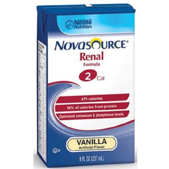 Nestle Novasource Renal Nutritional Support Vanilla Drink: 475k/8 oz ...