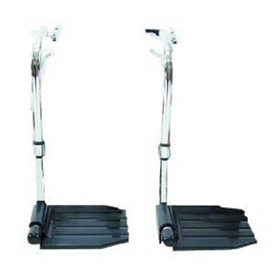 Invacare Economy Hemi Footrest without Heel Loop Composite Footplate ...