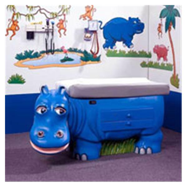 Pedia Pals Table Exam Blue Hippo 400lb Capacity Ea — Grayline Medical