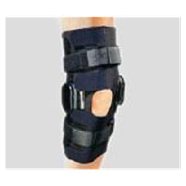 DJO Brace Wraparound Action Adult Long Knee Neo Blk Sz 17 Lg Univ Ea ...