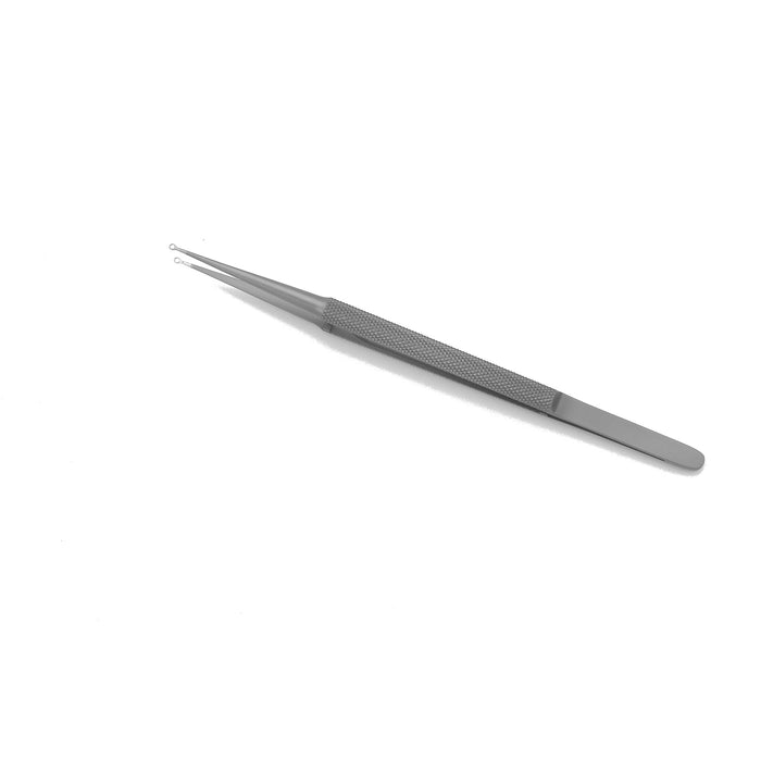 Titanium Dissecting Micro Tying Forceps with Ring Tips — Grayline Medical