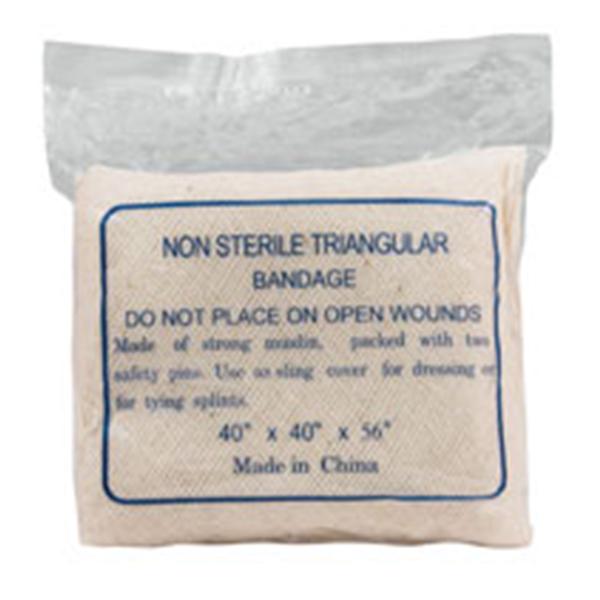Dukal oration Bandage Triangle Gauze 40x40x56" White LF Ea, 240 EA/CA ...