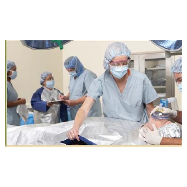 Techstyles Blanket Patient 48x84" Thermoflect Large Silver 25/Ca ...