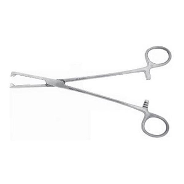 BR Surgical Forcep Vulsellum Jacobs 8" Straight 2x2 Teeth Stainless St ...