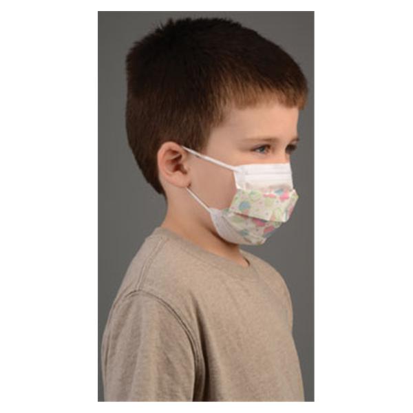 Cardinal Health Mask Earloop Insta-Gard Child Pediatric Print 75/Bx, 1 ...