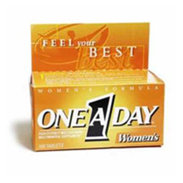 Bayer Consumer Products One-A-Day Supplement Multivitamin Tablets Wome ...