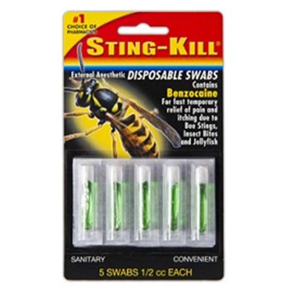 Randob Sting-Kill Anesthetic/Antiseptic Swabs 5/Bx — Grayline Medical