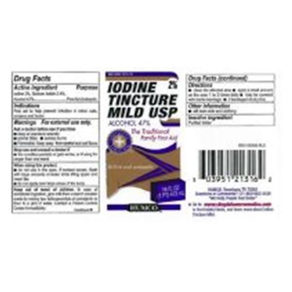 Humco Holding Group Iodine Tincture Antiseptic 16oz 16oz/Bt — Grayline ...