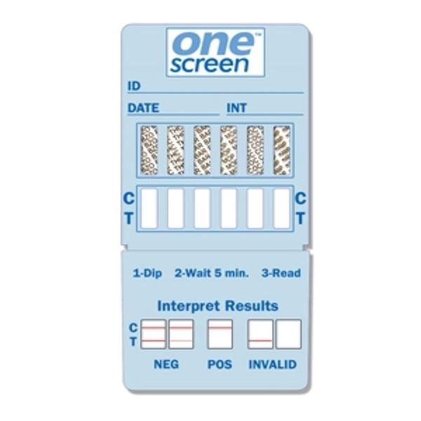 American Screening Onescreen Drug Screen Test Kit 12 Panel 25/Bx ...